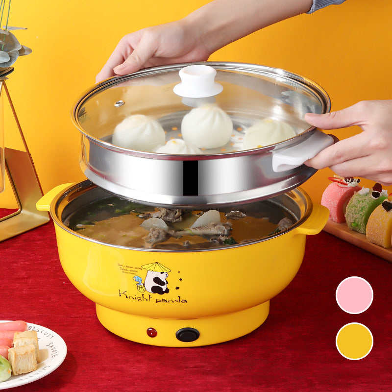 Multifunctional Electric Cooking Pot With Steamer – luckyao