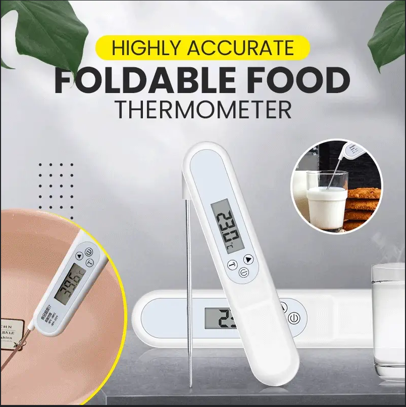 Highly Accurate Foldable Food Thermometer – luckyao